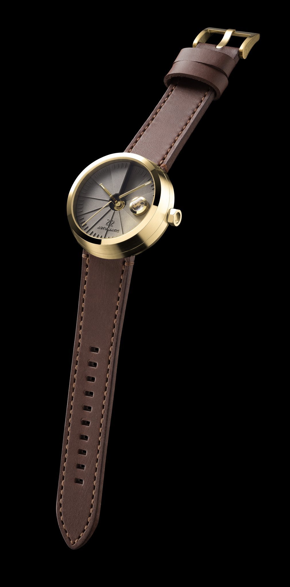 22Studio 4D Concrete Watch Automatic Signature Edition Brass Look — Angrycube.ru