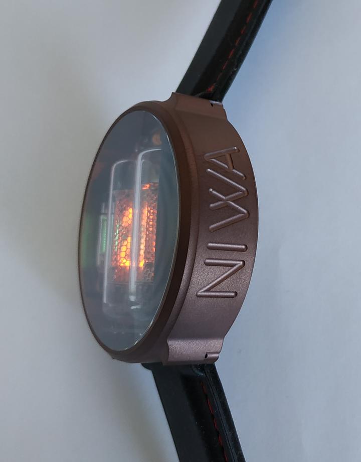 NIWA Nixie watch V 2.0 — Mars Bronze — Angrycube.ru